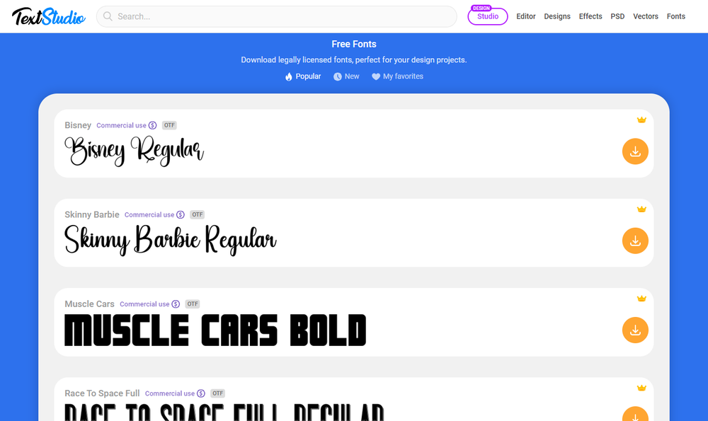Top 16 Best Free Websites to Download Fonts