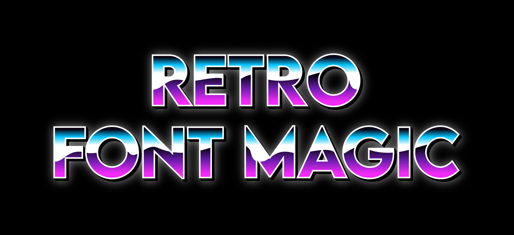 Retro Fonts and Vintage Text Effects for Creative Designs