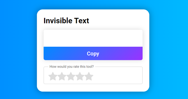 Invisible Text: A Quick Guide