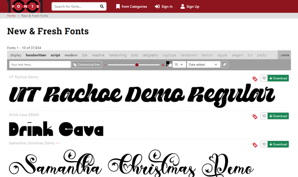 Top 16 Best Free Websites to Download Fonts
