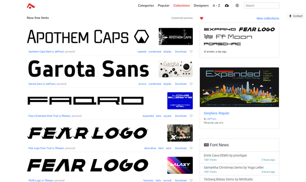 Top 16 Best Free Websites to Download Fonts